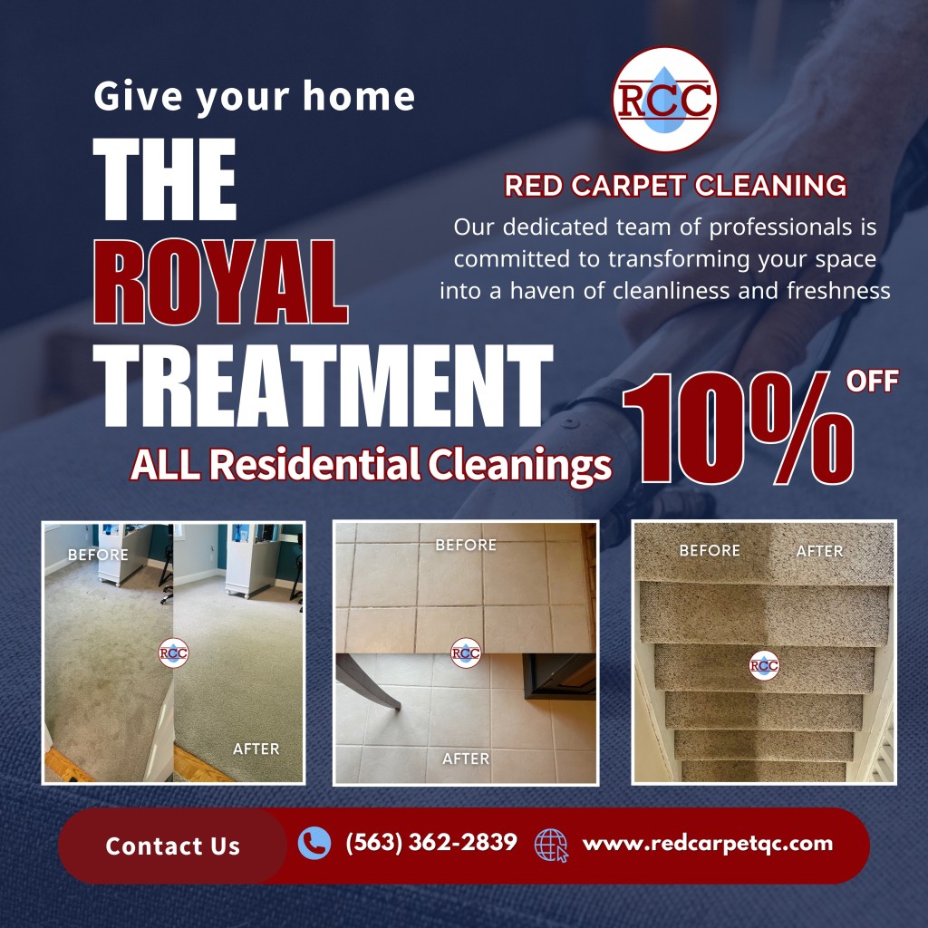 Promotions - Red Carpet Cleaning